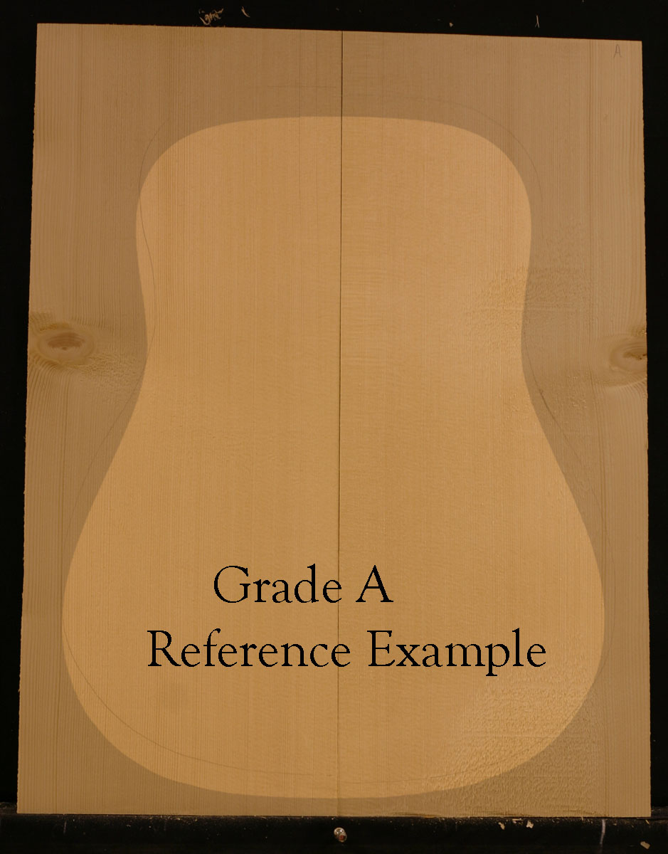 Grade A Carpathian Spruce top for large acoustic guitar – American ...